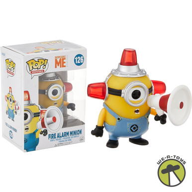 Funko POP Movies: Despicable Me 2 - Fire Alarm Minion Action Figure ...