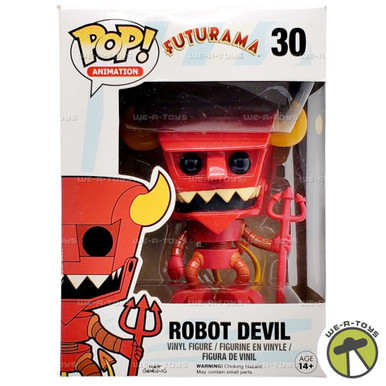 Funko Pop! Animation 30 Futurama Robot Devil Vinyl Figure - We-R-Toys