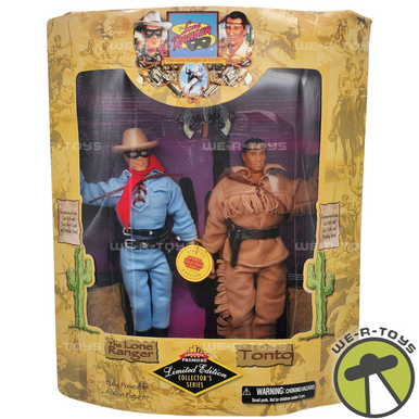 The Lone Ranger & Tonto Poseable Action Figures 1998 Exclusive Premiere ...