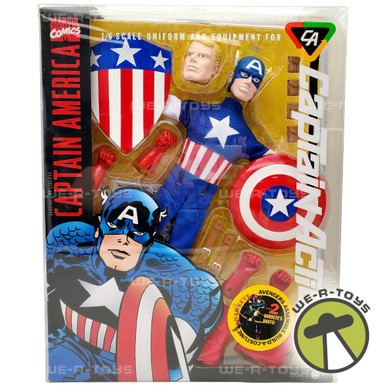 Captain Action Captain America 1/6 Scale Uniform and Equipment Marvel ...