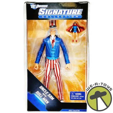 DC Universe Signature Collection Uncle Sam with Doll Man Figures W8815 ...
