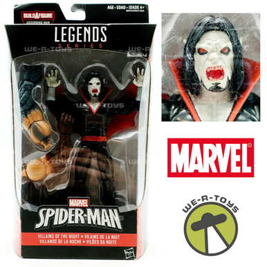 Marvel Legends Series Spider-Man Villains of the Night Morbius 6 ...