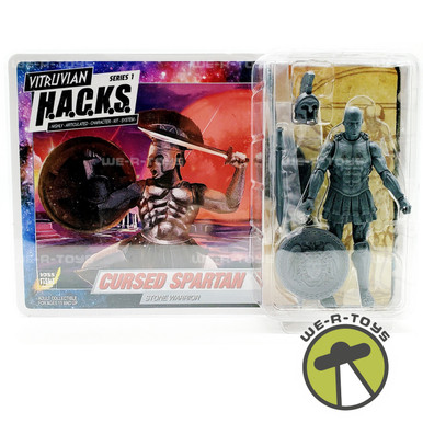 Vitruvian H.A.C.K.S. Series 1 Cursed Spartan Stone Warrior Action ...