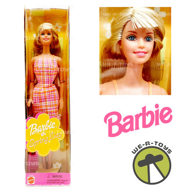 Barbie Spring Day Doll Blonde 2000 Mattel 50765