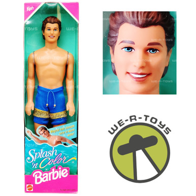 Barbie Splash 'n Color Ken Doll 1996 Mattel 16170 - We-R-Toys
