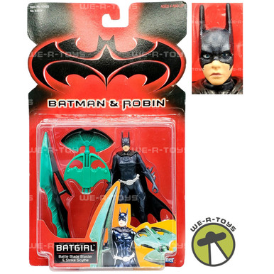 DC Batman & Robin Batgirl Battle Blade & Blaster Strike Scythe 1997 ...