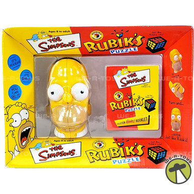 The Simpsons Rubik's Homer Head Puzzle 2001 Winning Moves Games NRFP ...