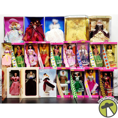 BARBIE DOLL LOT ~ ASSORTED DOLLS ~ BOXES HAVE WEAR ~ SEE PHOTOS (Lot-21 ...