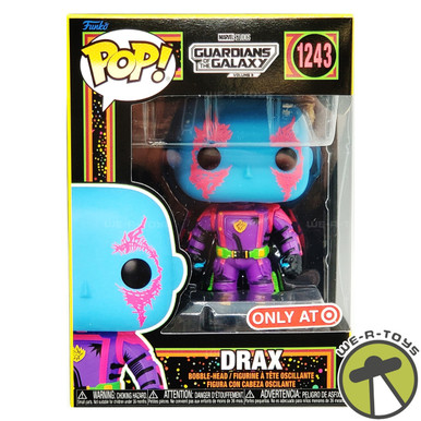 Marvel Guardians of The Galaxy Vol. 3 Blacklight Drax Funko POP! #1243 ...