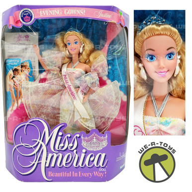 Miss American Evening Gown Collection Justine 1991 Kenner #32340 NEW ...