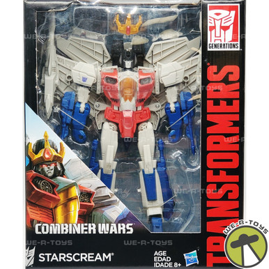 Transformers Generations Combiner Wars Leader Class Starscream Action ...