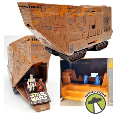 Star Wars Action Fleet Micro Machines Jawa Sandcrawler Vehicle Galoob ...
