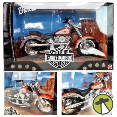 Barbie Harley Davidson Motorcycle Toy Vehicle 1999 Mattel 26132 NRFP ...