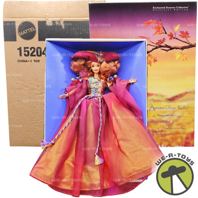 Autumn Glory Barbie Doll Enchanted Seasons Collection 1995 Mattel 15204 ...