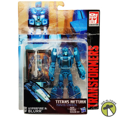 Transformers Generations Titans Return Hyperfire & Blurr Deluxe Class ...