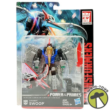 Transformers Generations Power of the Primes Deluxe Class Dinobot Swoop ...
