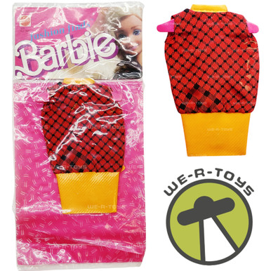 Barbie Fashion Finds Red Tattersall Dress 1988 Mattel No. 1028 NRFP ...