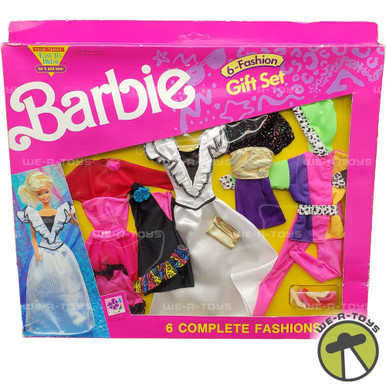 Barbie 6 Complete Fashion Gift Set 1991 Mattel #668 NRFP - We-R-Toys