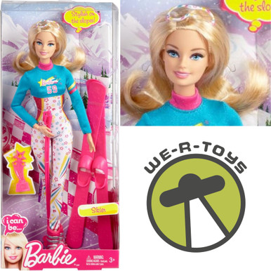 Barbie I Can Be Team Barbie Ski Champion Doll 2012 Mattel Y7376 - We-R-Toys