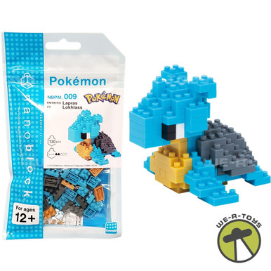 Pokemon Nanoblock Lapras 130pcs Kit - We-R-Toys
