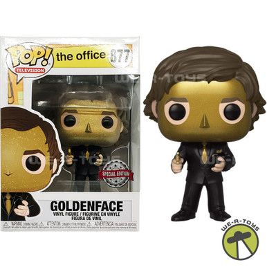 Funko Pop! TV: The Office Jim Halpert as Goldenface Special Edition ...