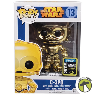 Funko Pop! Star Wars C-3PO 2015 Summer Convention Exclusive #13 NEW ...