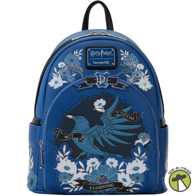 Harry Potter Ravenclaw House Floral Tattoo Mini Backpack 2024 Loungefly ...