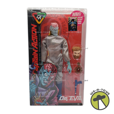 Marvel Captain Action Dr. Evil Figure with Comic 2012 Round 2 No ...