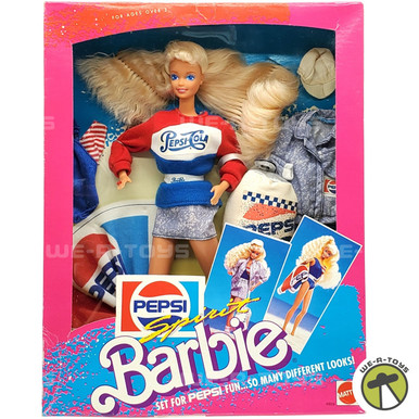 Pepsi Spirit Barbie Doll So Many Different Looks 1989 Mattel 4869
