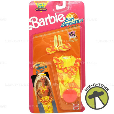 Barbie Sun Sensation Fashions - Easy To Dress 1991 Mattel 2931 - We-R-Toys