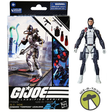 G.I. Joe Classified Series Edward Torpedo Leialoha Figure 2023 Hasbro ...