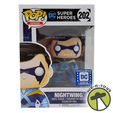 Funko Pop! Heroes DC Super Heroes Nightwing Vinyl Figure #202 NEW - We ...