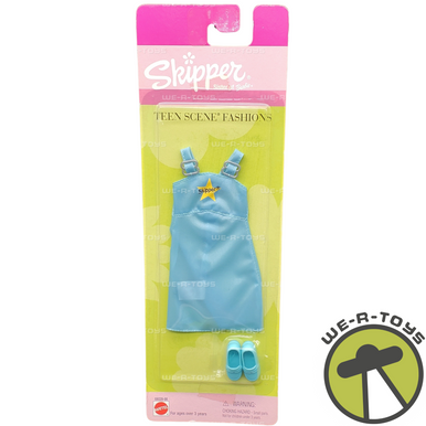 Barbie Teen Scene Fashions for Skipper Blue Dress 1999 Mattel 68028-98 ...