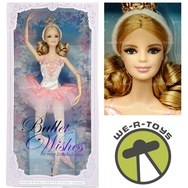 Ballet Wishes Barbie Doll Pink Label 2015 Mattel DGW35 - We-R-Toys