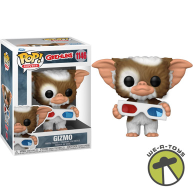 Funko Pop! Movies 1146 Gremlins - Gizmo with 3D Glasses Vinyl Figure ...