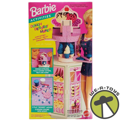 Barbie Activities Dough Dessert Maker 1993 Mattel #1105 NRFB - We-R-Toys