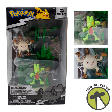 Pokémon Select Wild Jungle Environment Figures and Playset 2023 #2946 ...