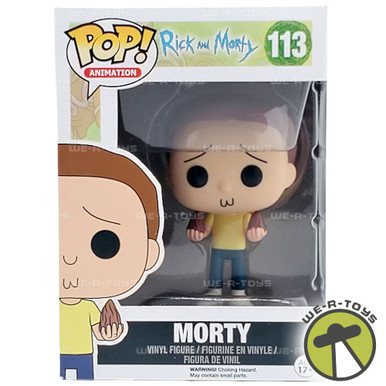 Funko POP! Animation Rick & Morty 113 Morty Action Figure - We-R-Toys