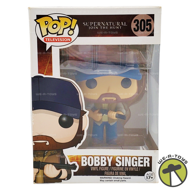 Funko POP! Television Supernatural Bobby Singer Vinyl Figure #305 NEW ...
