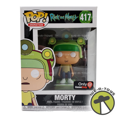 Funko Pop! Animation Rick and Morty VR Headset Morty Vinyl Figure #417 ...