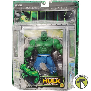Marvel Punching Hulk Action Figure 2003 Toy Biz 70500 NRFB - We-R-Toys