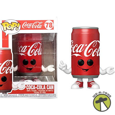 Funko Pop 78 Coca-Cola Can Vinyl Figure NRFB - We-R-Toys