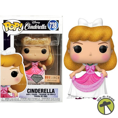Funko Pop Disney 738 Cinderella Vinyl Figure Diamond Collection ...