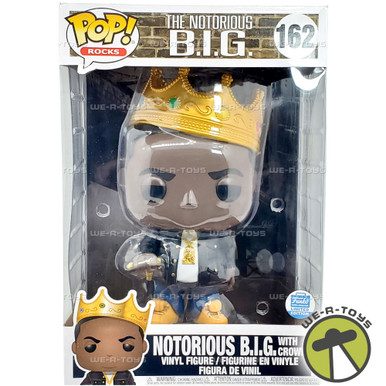 Funko POP Rocks The Notorious B.I.G. with Crown 162 Large Vinyl Figure ...