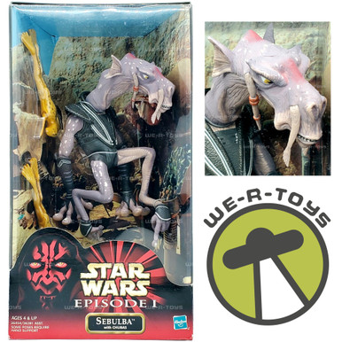 Star Wars Episode 1 Sebulba with Chubas Action Figure 2000 Hasbro 26454 ...