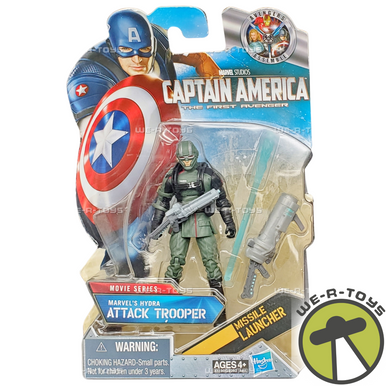 Marvel Captain America Hydra Attack Trooper 4" Action Figure 2010 ...
