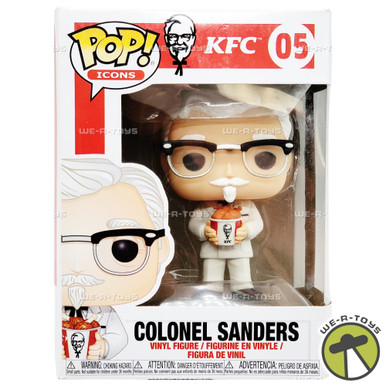 Funko Pop! Icons KFC #05 Colonel Sanders Vinyl Pop Figure NEW - We-R-Toys