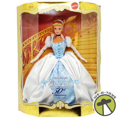 Walt Disney S 50th Anniversary Cinderella Collector Doll 1999 Mattel