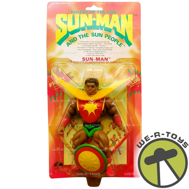 Olmec Toys Sun-Man Fully Poseable Action Figure 1986 Olmec Toys NEW ...