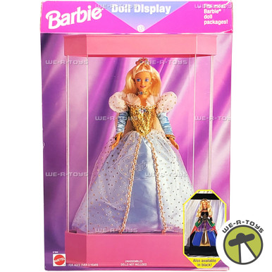 Barbie Doll Display Pink Case 1997 Arco Mattel 67660 - We-R-Toys
